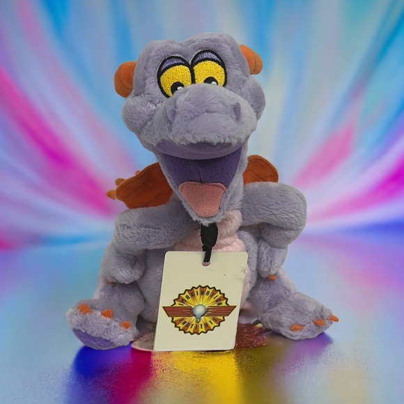 Disney | Toys | Vintage Walt Disney World Epcot Figment Plush ...